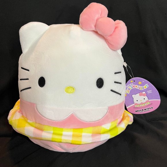 Hello Kitty | Toys | Hello Kitty Sanrio Easter Plaid Skirt Squishmallow ...